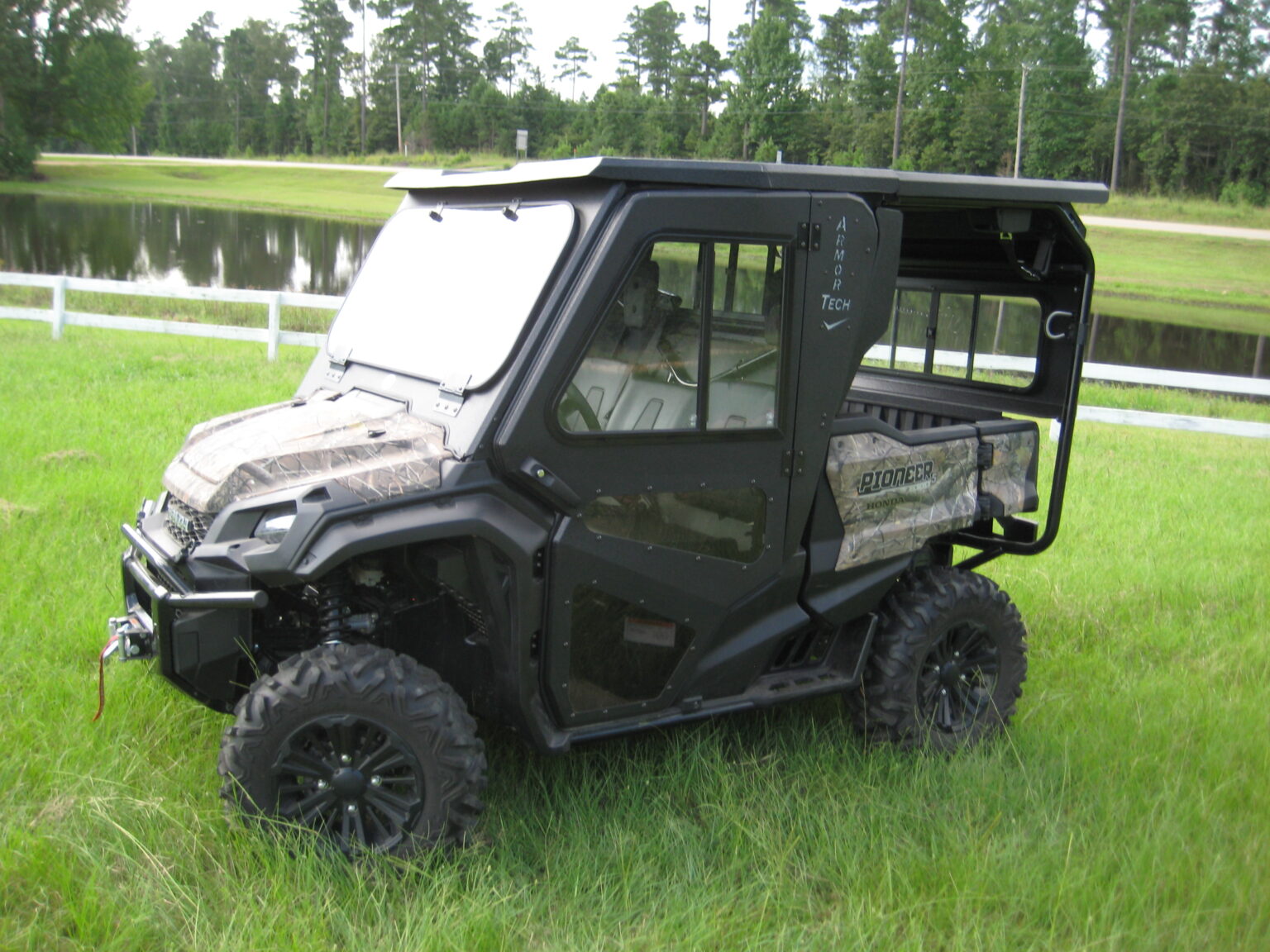 Honda Pioneer 1000-5 Full Hard Cab Enclosure By Armor Tech - Offroad ...