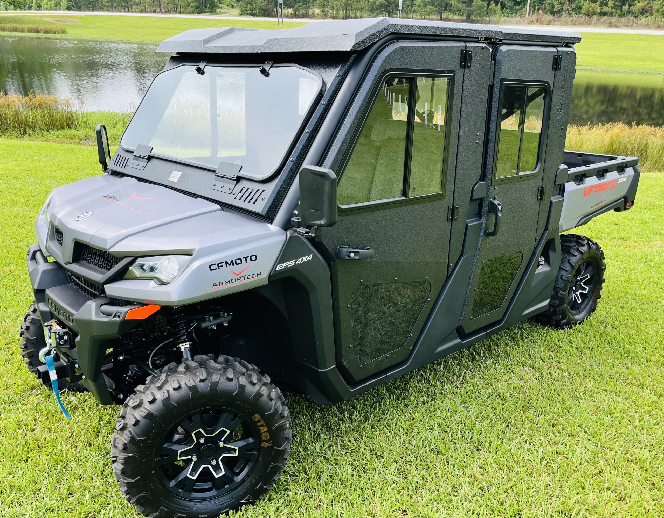 Armor Tech Full Steel Doors W/Sliding Windows For Uforce 1000XL ...